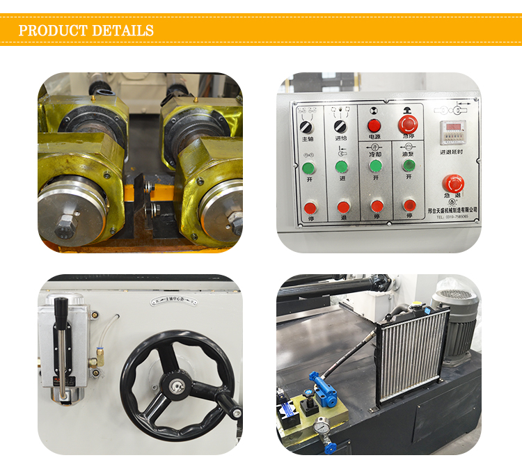 Greatcity hydraulic thread rolling dies machine 150KN rolling pressure ...